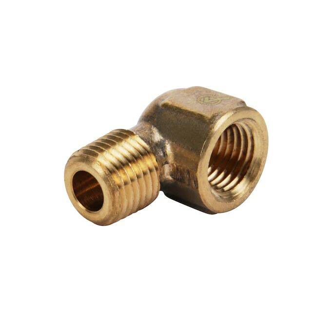 B & K BF-739NLB ProLine 1/4 in. MIP x 1/4 in. FIP Brass Street Elbow ...