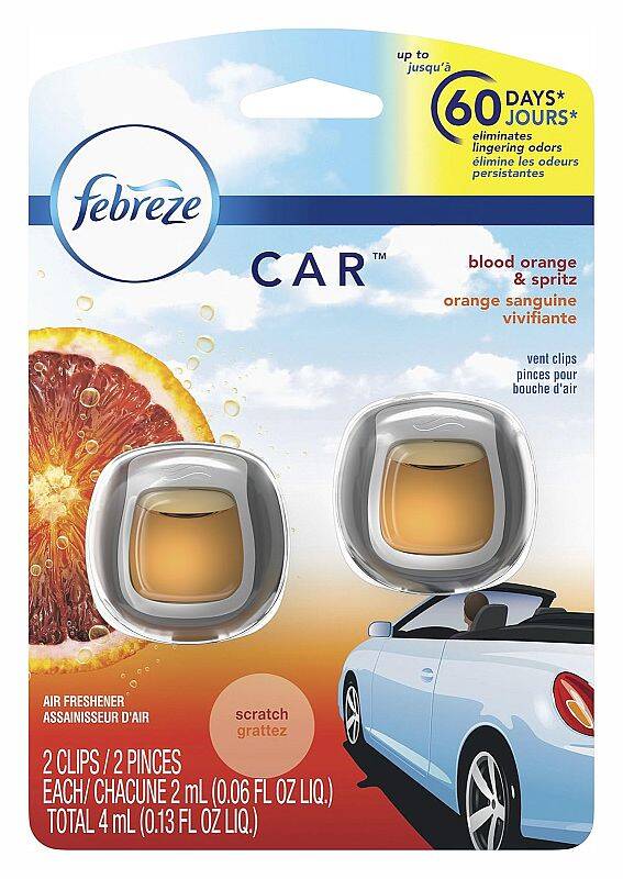 febreze TOPG5737223 Blood Orange And Spritz Scent Febreze Car Vent Air ...