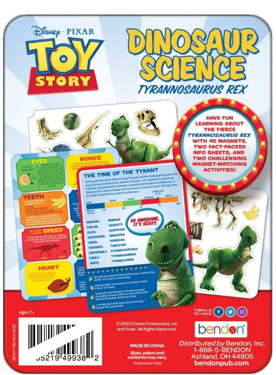 bendon® DSBEND57850 Toy Story Dino Science Activity Tin at Sutherlands