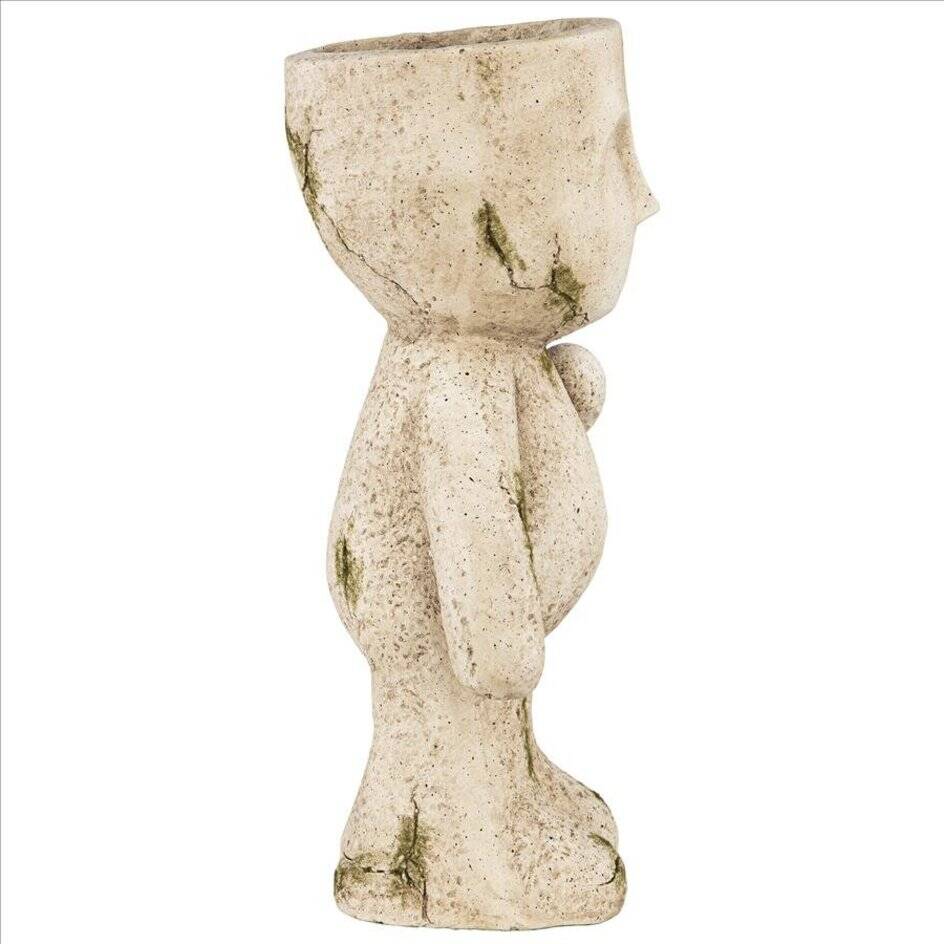 design TOSCANO DSTOSHT210052 Pot Head Sculptural Garden Planter at ...