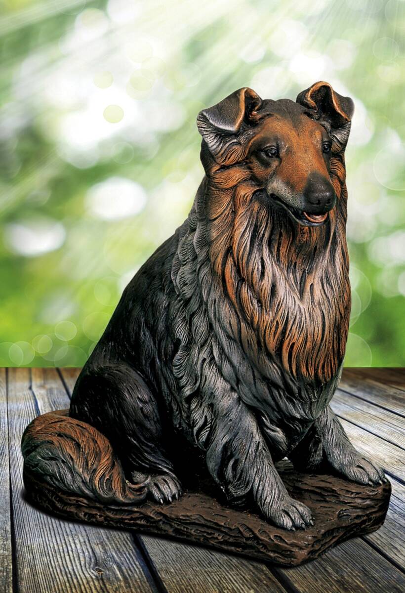HENRI STUDIO 1930HT 20-Inch Shelty Statue #3794823 at Sutherlands