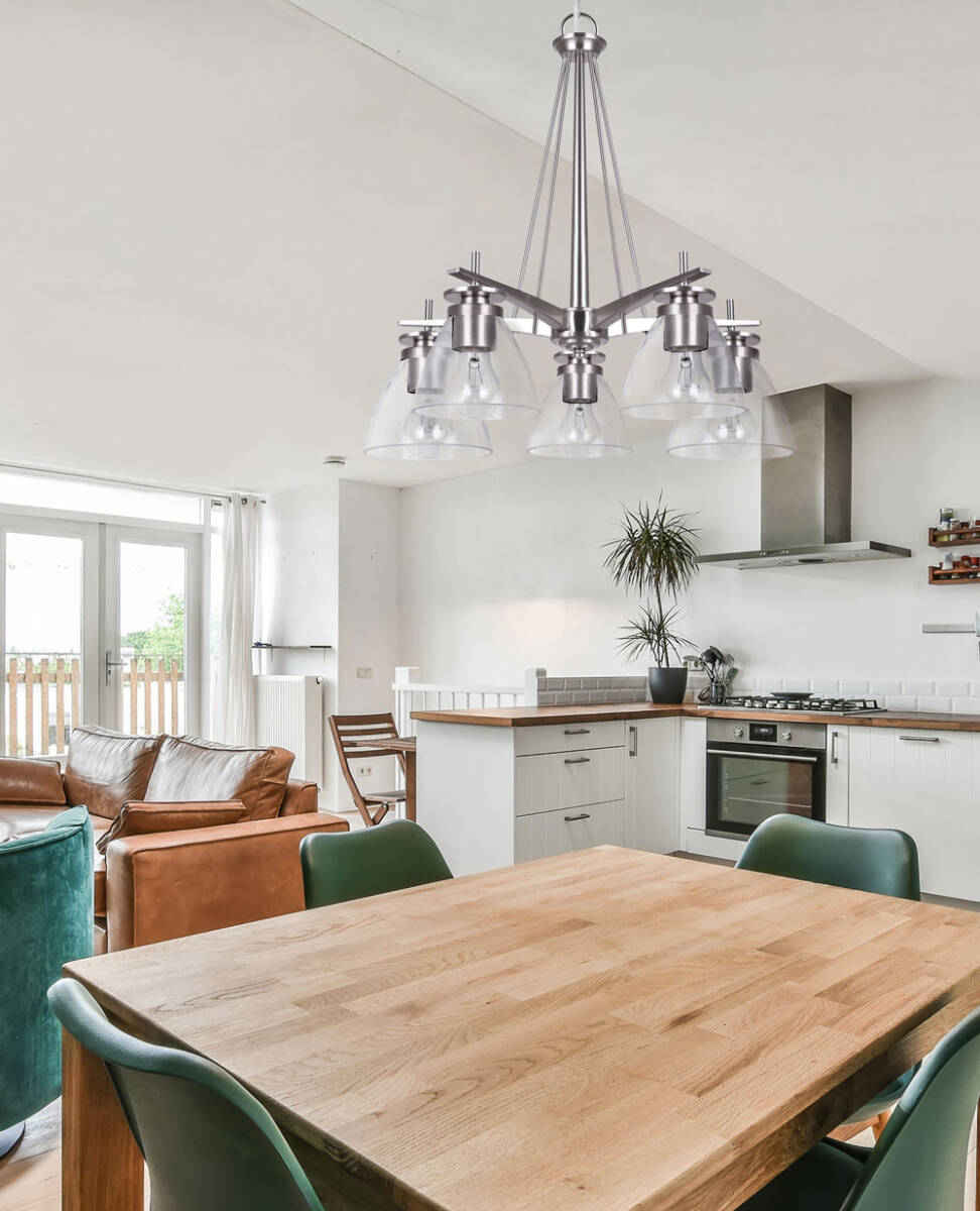 Harmonized Home by Canarm® ICH256A05BN-RG 5-Light Brushed Nickel New ...