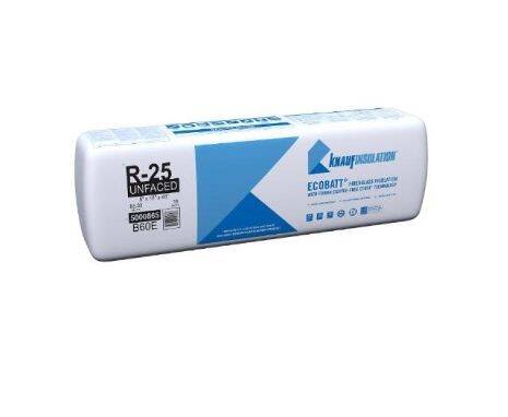 Knauf Insulation B60E 8-inch X 16-Inch X 48-Inch R-25 Unfaced Batt ...