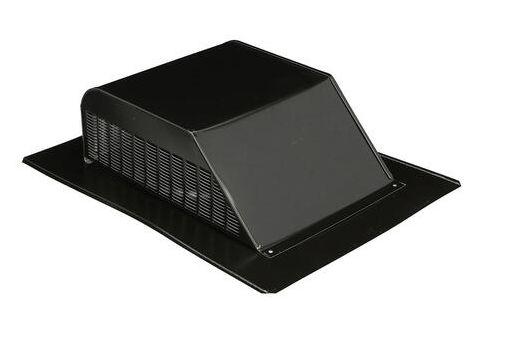 Air Vent RVG55FBL 15-7/8-inch x 20-Inch Black Galvanized Steel Airhawk ...