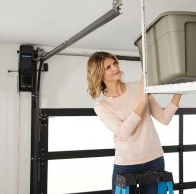 Chamberlain® RJO101 Wall Mount Ultra-Quiet Wi-Fi® Garage Door Opener ...