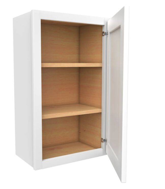 CNC L10-1830 18-Inch X 30-Inch, Luxor, White, Wall Cabinet at Sutherlands