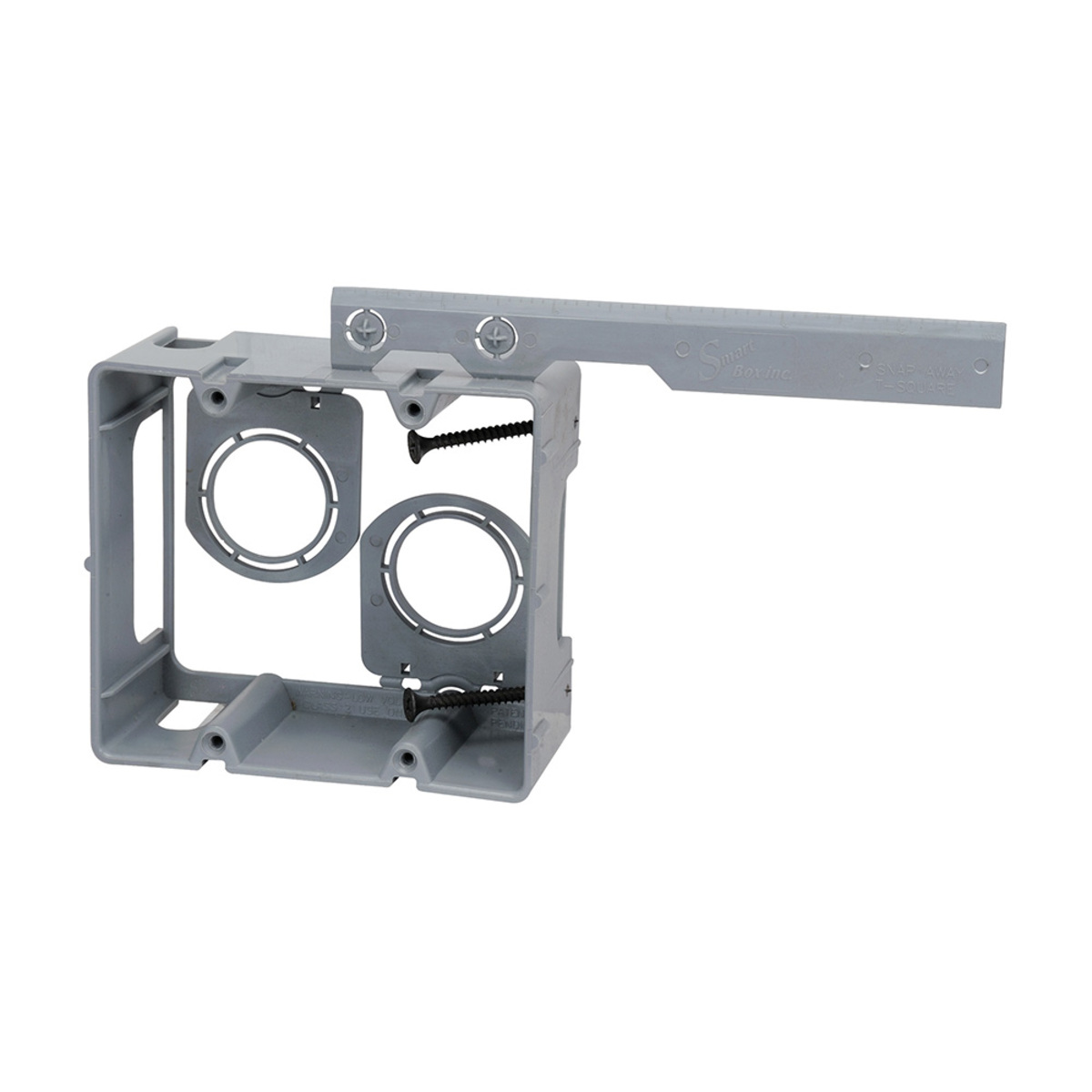 Southwire® MSBLV2G Smart Box 10-3/4-Inch Low Voltage 2 Gang Low Voltage ...