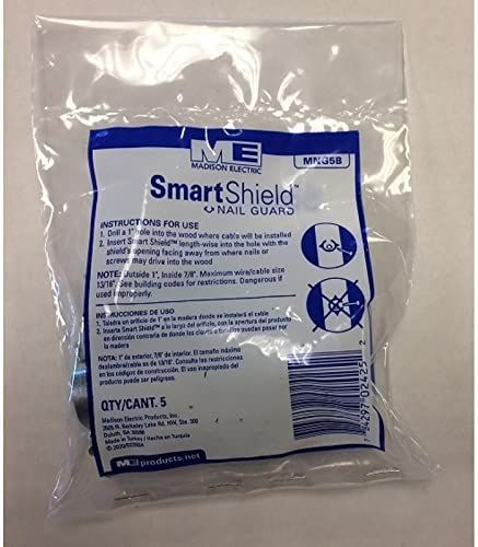 Southwire® MNG5B Smart Shield Nail Guard 5-Piece Bag at Sutherlands