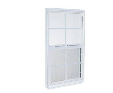 CROFT 96W-2450 28"W x 60"H 96 Series Aluminum Single Hung Window with ...