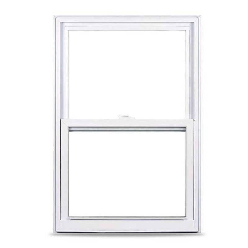 CROFT 30W 3050 TWIN 36 X 60-Inch White Vinyl Single Hung Divided Lite ...