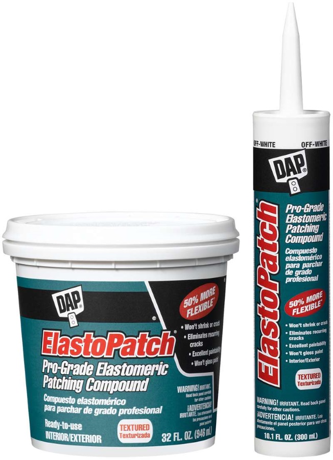 DAP 12290 Elastopatch Textured Patching Compound Gallon Off White at ...