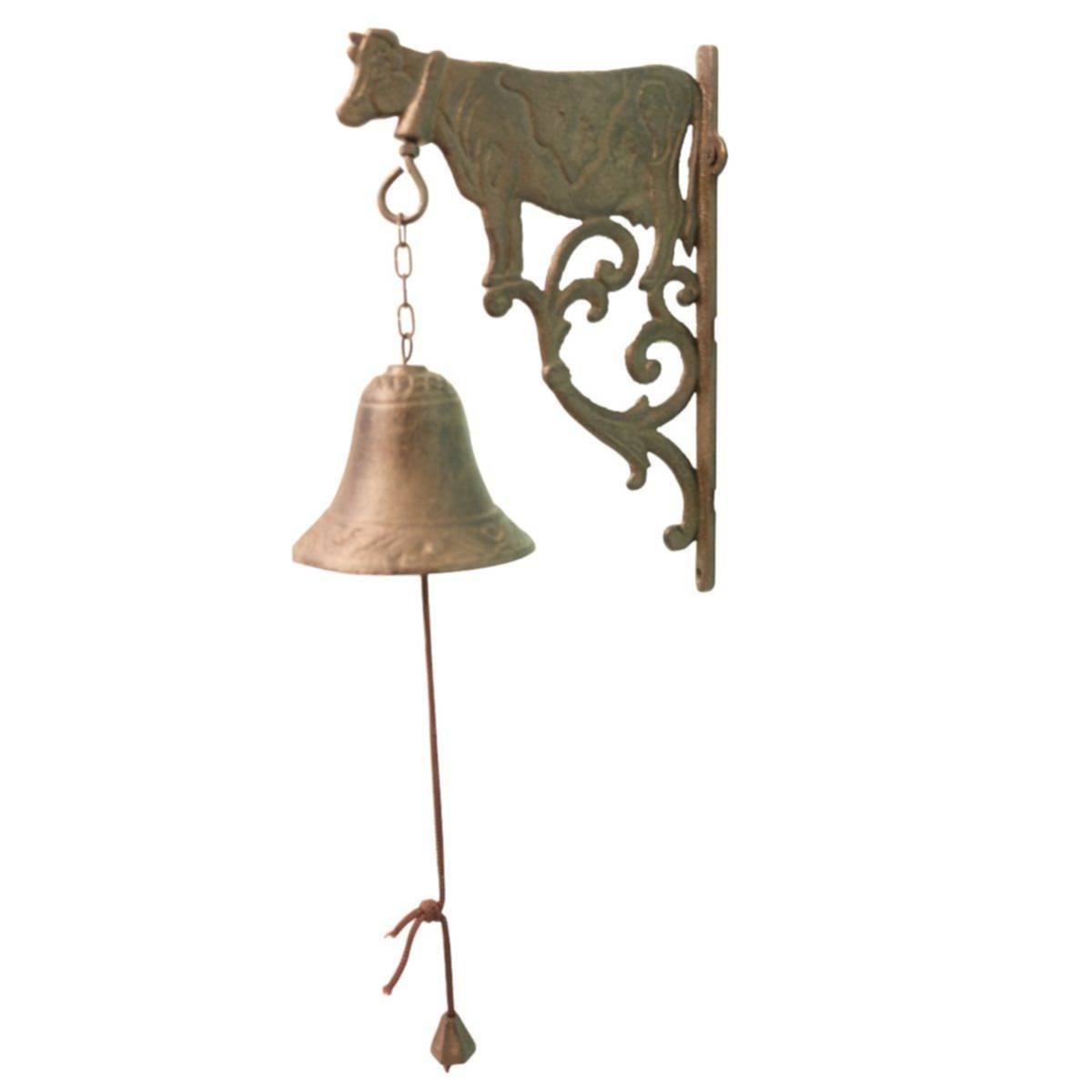 De Leon Collections 55014 Cast Iron Cow Bell at Sutherlands
