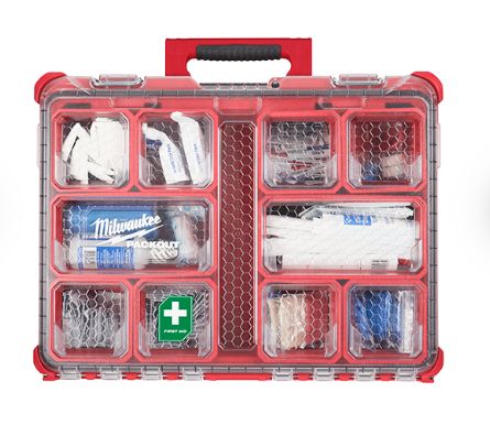 Milwaukee® 48-73-8430C Class B Type III Packout First Aid Kit, 193 ...