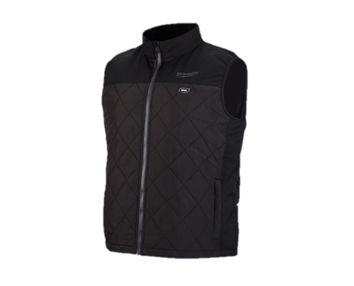 Milwaukee® 305B-21L M12™ AXIS™ Black Heated Hooded Insulated Men's Vest ...