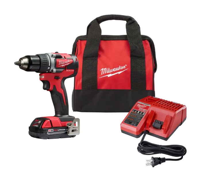 Milwaukee® 3601-21P 1/2-Inch M18™ Cordless Brushless Drill Driver Kit ...