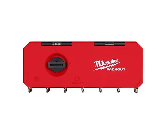 Milwaukee® 48-22-8329 Packout 7-Hook Rack 3 X 9.5 X 3.5-Inch at Sutherlands