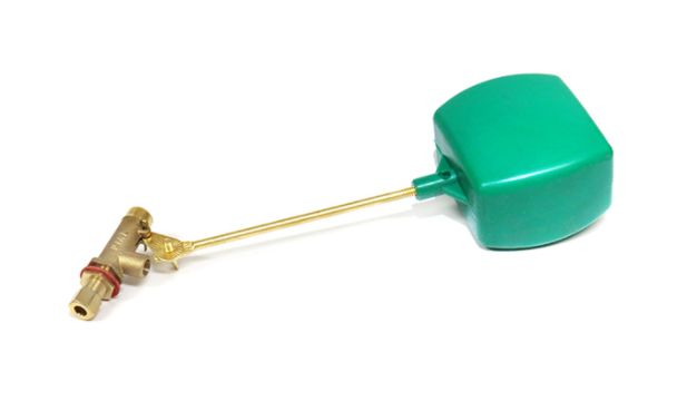 Dial® Manufacturing 4161 1/4-Inch Green Heavy Duty Brass Float Valve at ...