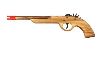 Diamond Visions TM-3822 Long Wooden Toy Gun at Sutherlands