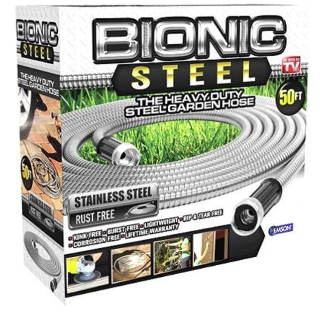 Bionic Steel 1582 50-Foot Stainless Steel Garden Hose at Sutherlands