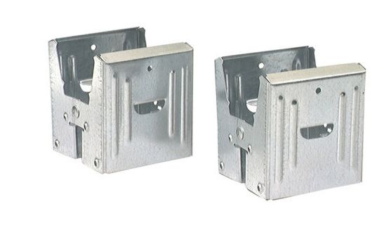 EBCO SH-6 Galvanized Steel Heavy Duty Sawhorse Bracket, 2-Pack at ...