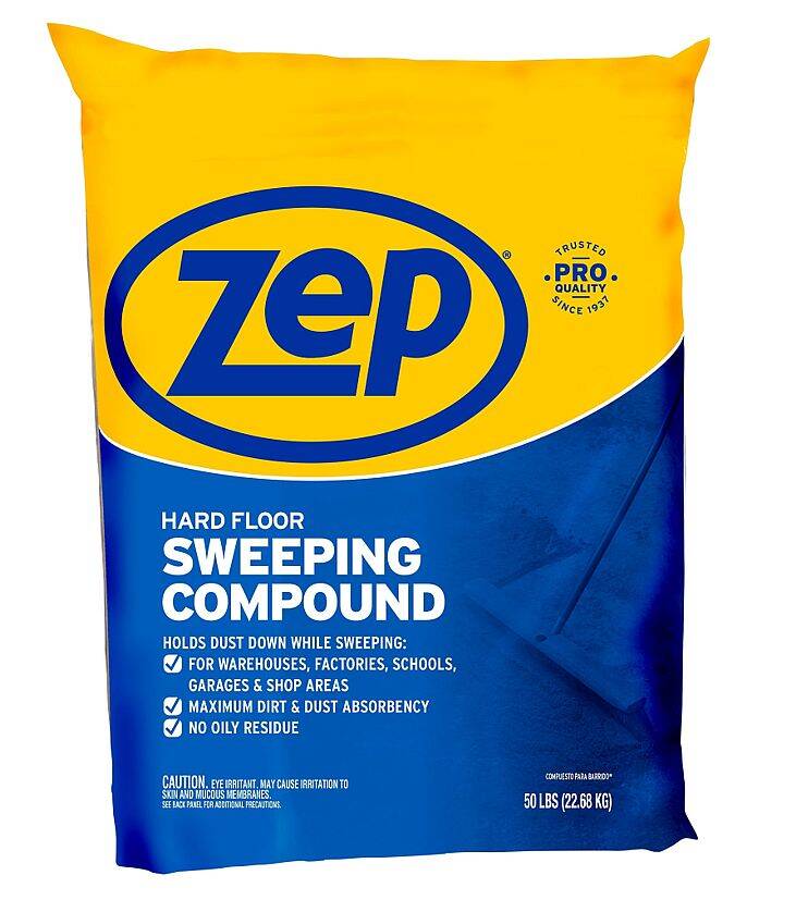 Zep HDSWEEP50 50-Pound Hard Floor Sweeping Compound at Sutherlands