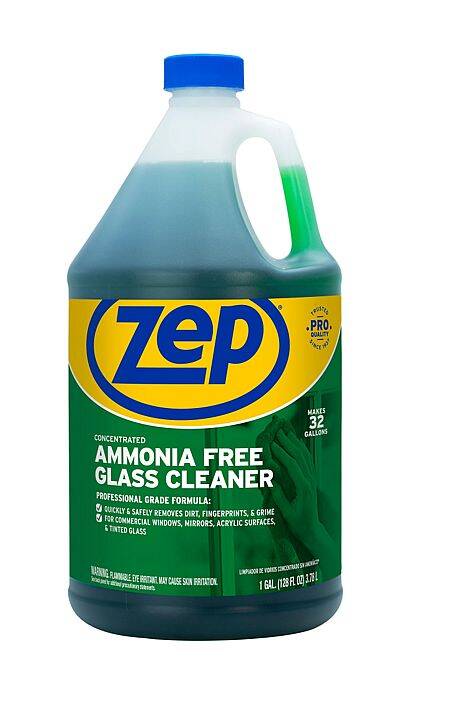 Zep ZU1052128 1-Gallon Ammonia Free Glass Cleaner Concentrate at ...