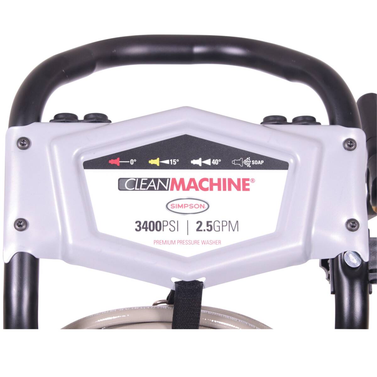 Simpson CM61083 Clean Machine Pressure Washer 3400 PSI 2.5Gpm Crx210 ...