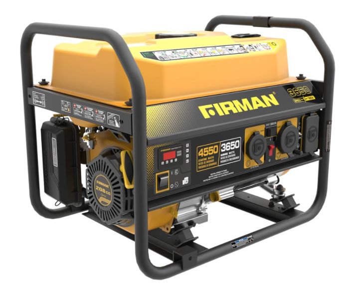 FIRMAN P03605 4550/3650-Watt Portable Gas Generator at Sutherlands