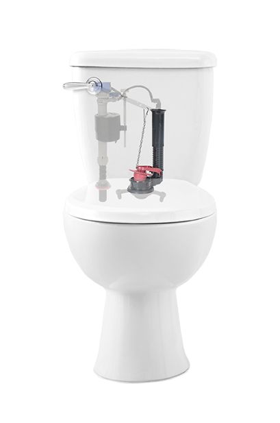 FLUIDMASTER® K-507A-008-P10 2-Inch Adjustable Flush Valve Toilet Repair ...
