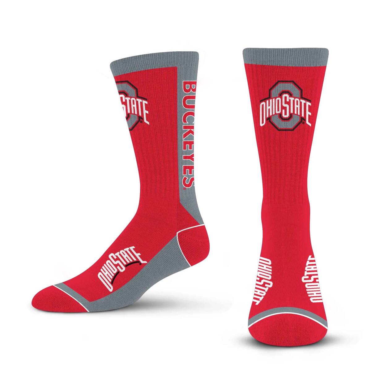 FOR BARE FEET 504 4 Stripe Deuce Team Colors Ohio State Tigers Acrylic ...