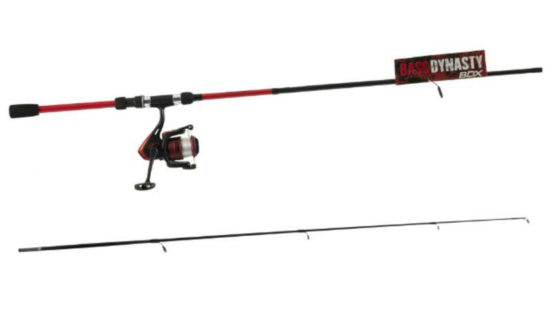 BASS DYNASTY® BDKC-66302M 6-Foot 6-Inch 2-Piece Medium 3000 Rod And ...
