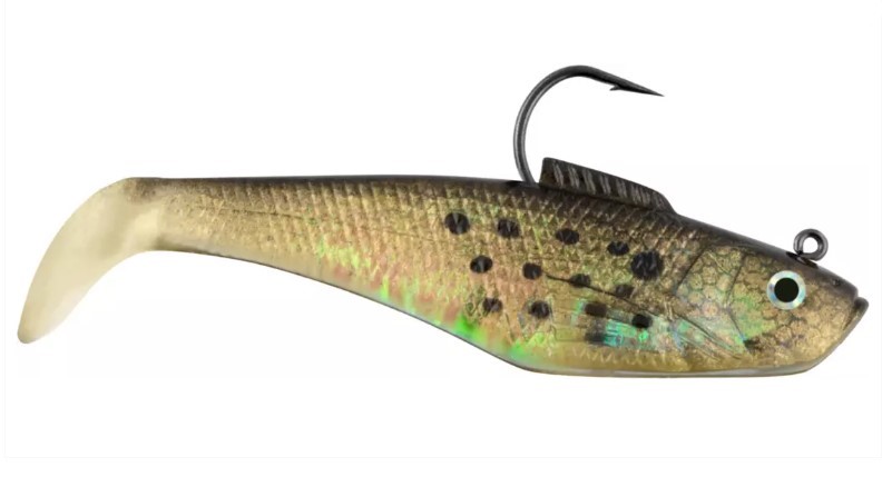 Tsunami Lures SS3-4-4 Holographic Swim Shad 3-Inch 3/8-Ounce 4-Pack ...