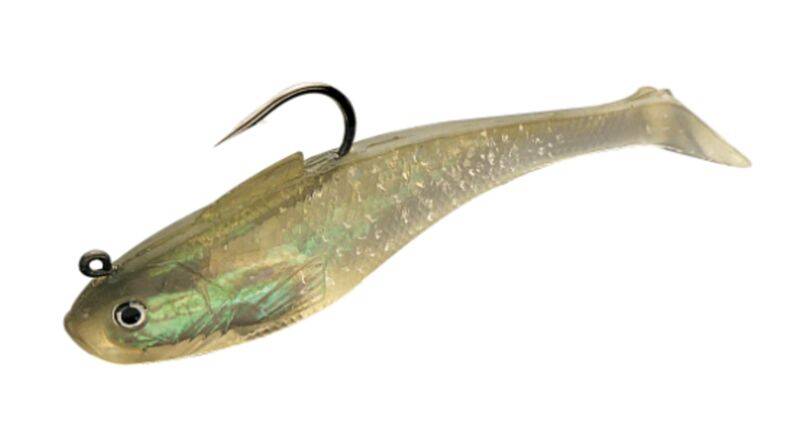 Tsunami Lures SS3-4-6 3-Inch 3/8-Ounce Olive Back/Clear Holographic ...