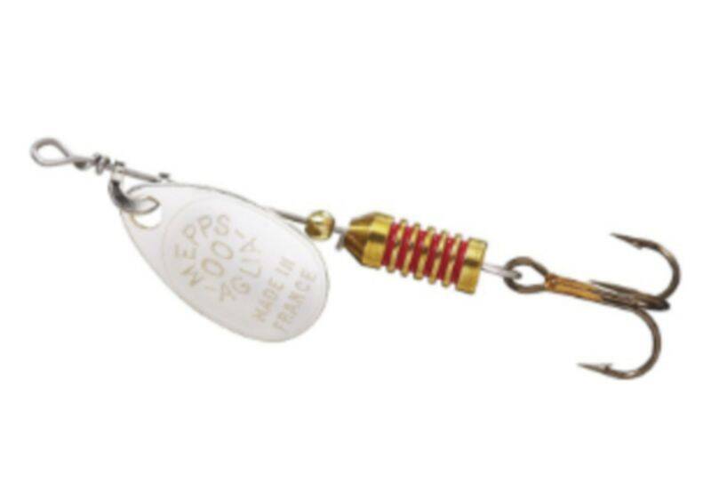 mepps B00-S 1/18-Oz Silver Aglia Ultra Light Fishing Lure at Sutherlands