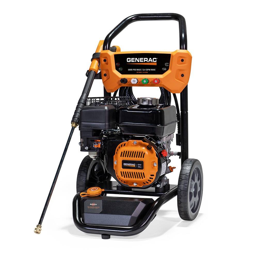 GENERAC® 8896 Pressure Washer With Detergent Tank 2.4Gpm at Sutherlands