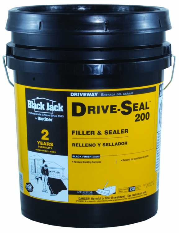 Gardner 6451-9-30 Black Jack Drive Seal 200 2yr 4.75 Gal at Sutherlands