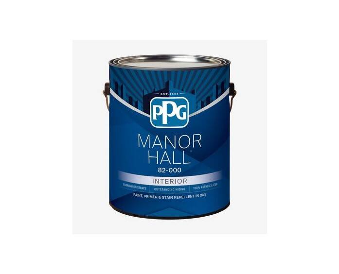 MANOR HALL 00434744 5-Gallon Manor Hall® White and Pastel Base Flat ...