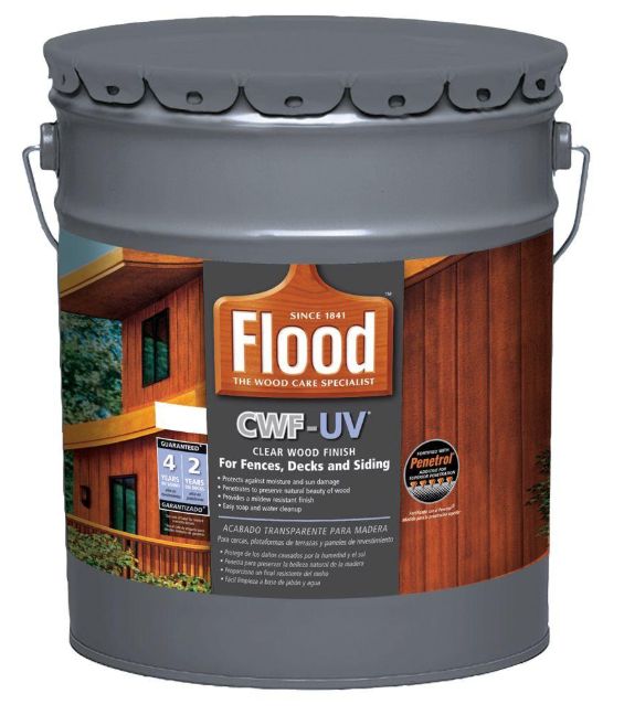 Flood FLD566-05 5-Gallon Cedar Cwf-Uv5 Clear Wood Finish at Sutherlands