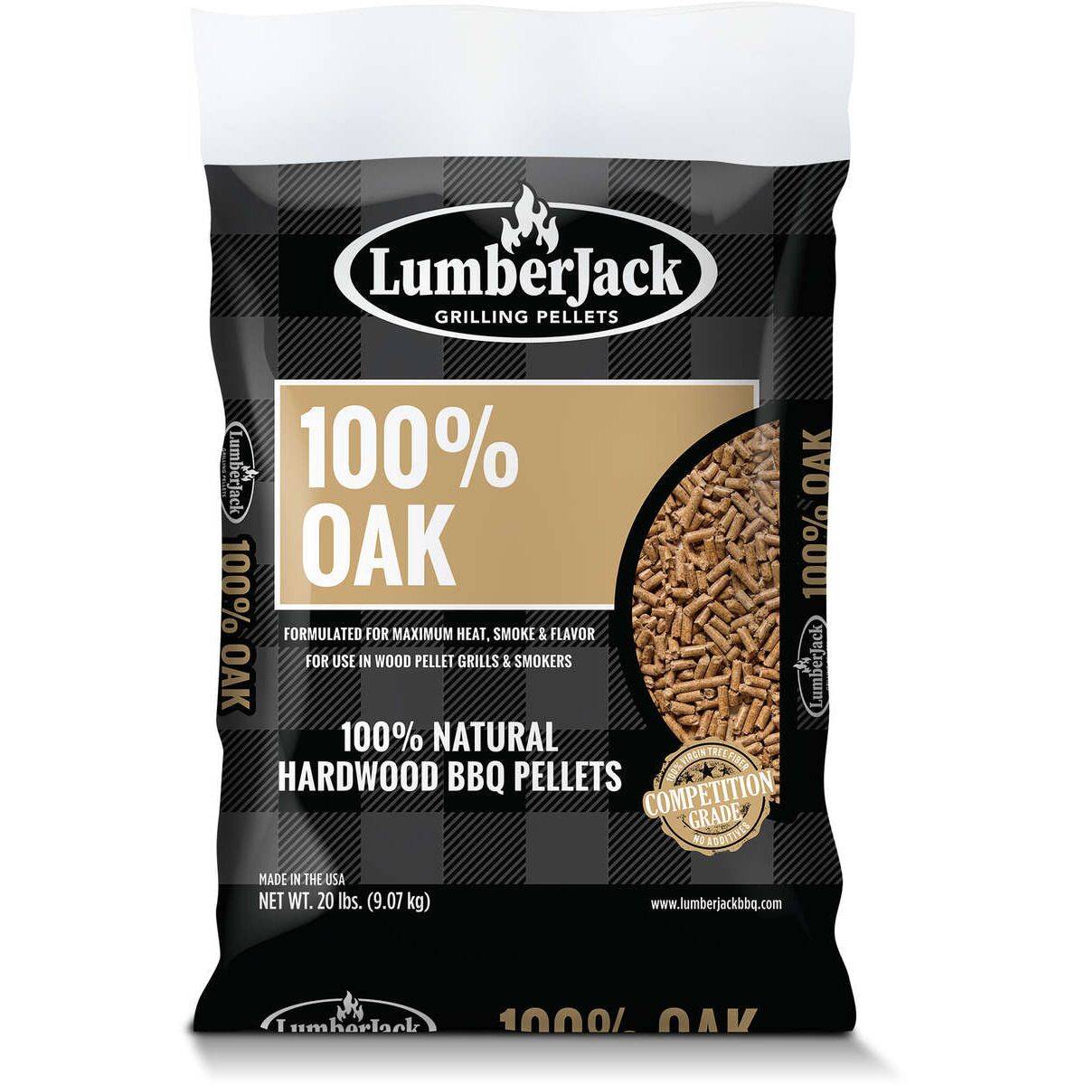 Lumber Jack 5054 Oak Smoking Wood Pellets, 20-Pound at Sutherlands
