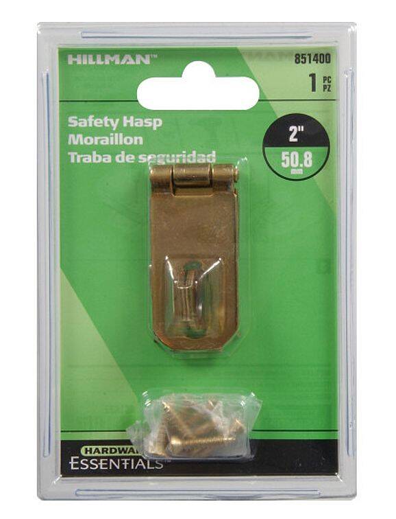 HILLMAN™ 851400 Hardware Essentials™ 2-Inch Zinc & Yellow Dichromate ...
