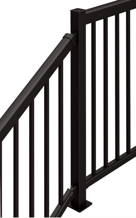 Imperial KDUS753672BP 36/42-Inch x 72-Inch PROformance Stair Aluminum ...