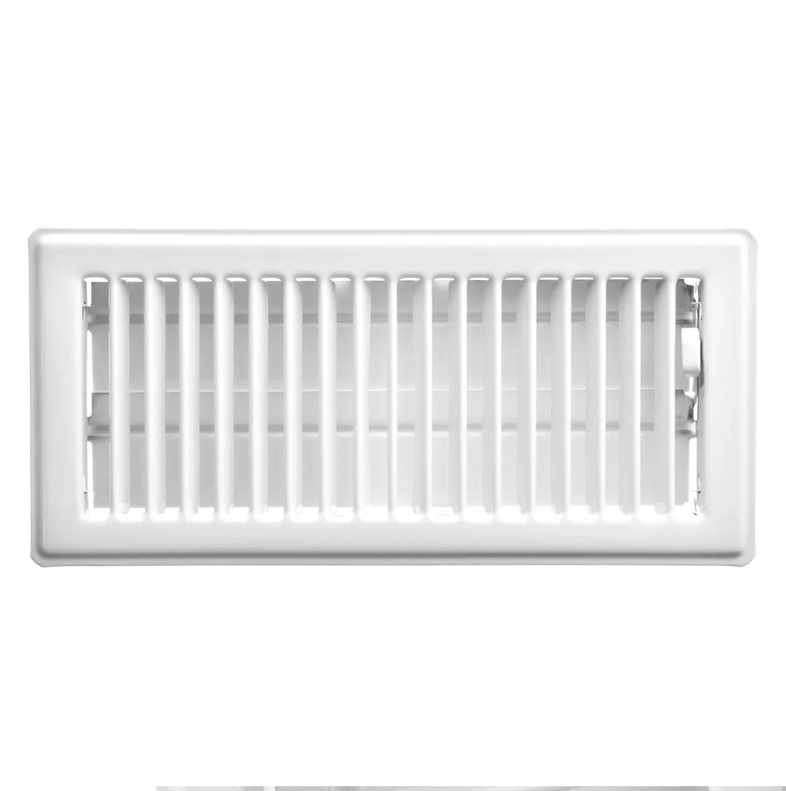 Imperial RG0283 White, Steel, Floor Register, With 4-Inch x 14-Inch ...