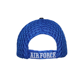 JWM 1011 Blue United States Air Force Leather Brim Cap at Sutherlands