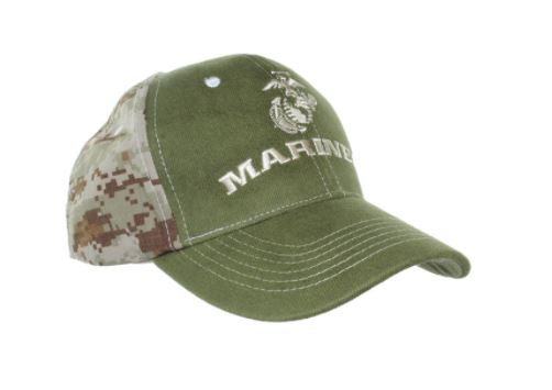 JWM 41835 United States Marines Digital Camouflage Neutral Ball Cap at ...