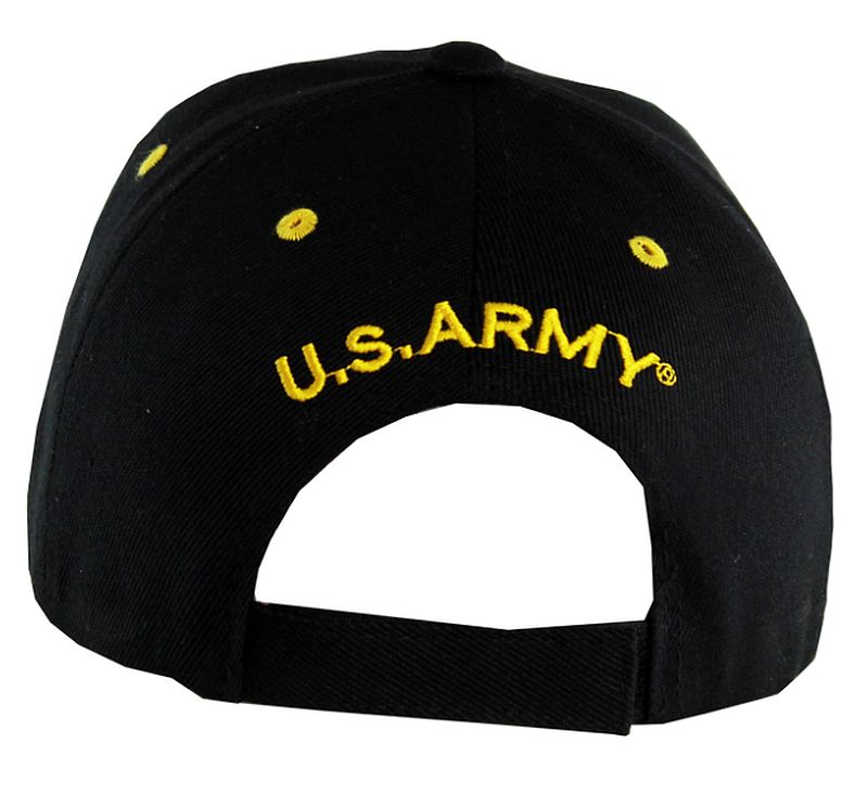 JWM 04257-3 Black And Gold Army Mesh Bill Ball Cap at Sutherlands