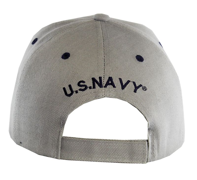 JWM 04258-0 Gray U. S. Navy Mesh Bill Ball Cap at Sutherlands