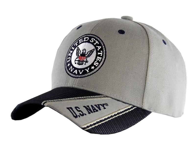 JWM 04258-0 Gray U. S. Navy Mesh Bill Ball Cap at Sutherlands
