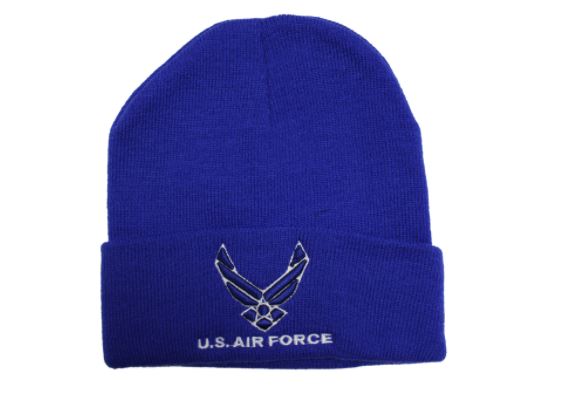 JWM 726 United States Air Force Embroidered Knit Cap at Sutherlands