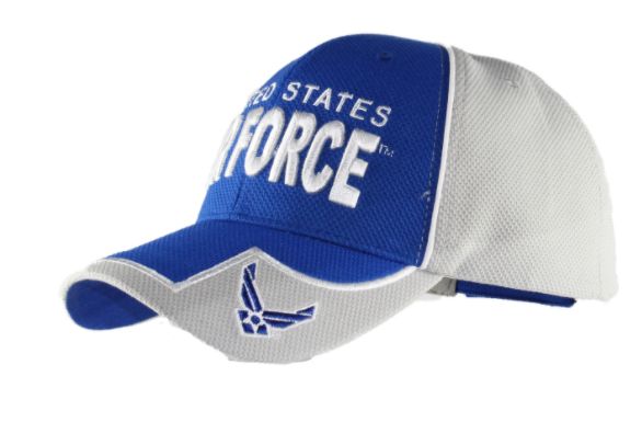 JWM 38972 United States Air Force 2-Tone Performance Cap at Sutherlands