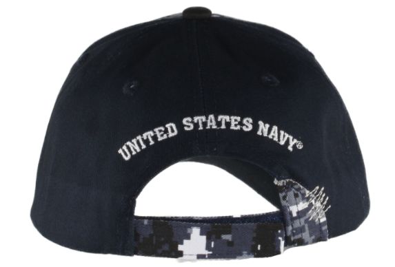 JWM 40371 United States Navy Digital Camouflage Distressed Cap at ...